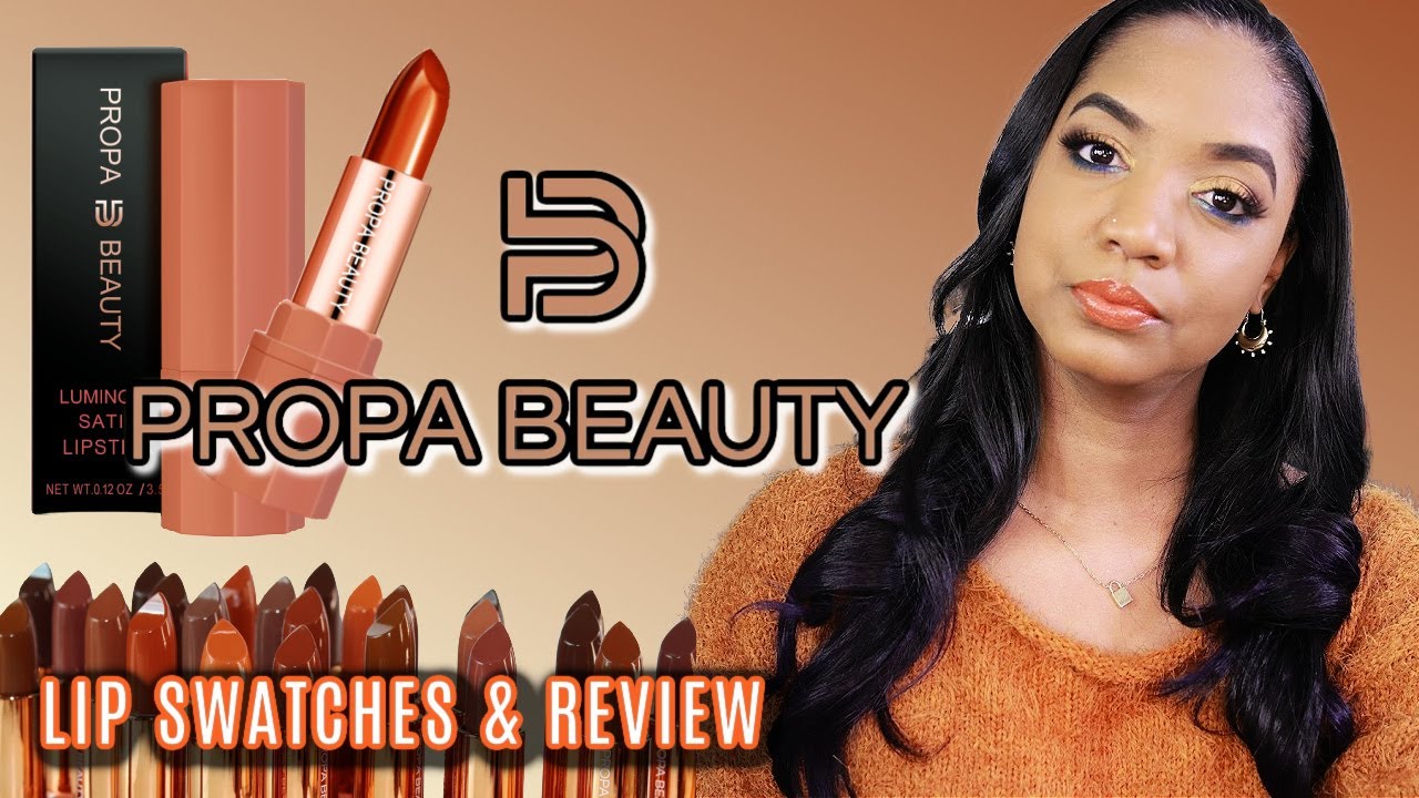 Propa Beauty The Collection | FULL Lip Swatches & Review | BLACK Owned ...