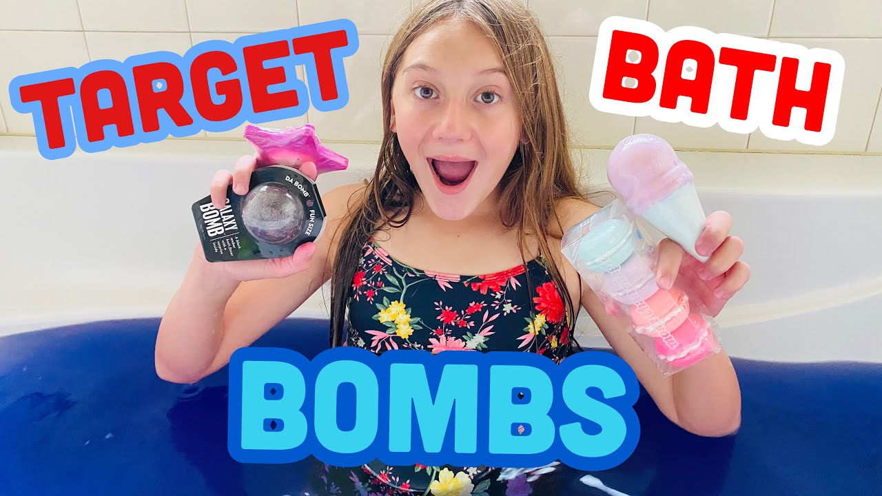 SPENT $100 ON TARGET BATH BOMBS | DA Bath Bombs - YouTube