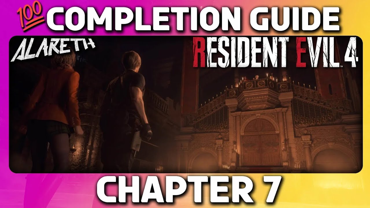 RE4 Remake: All Treasures and Merchant Requests Run! | Chapter 7 - YouTube