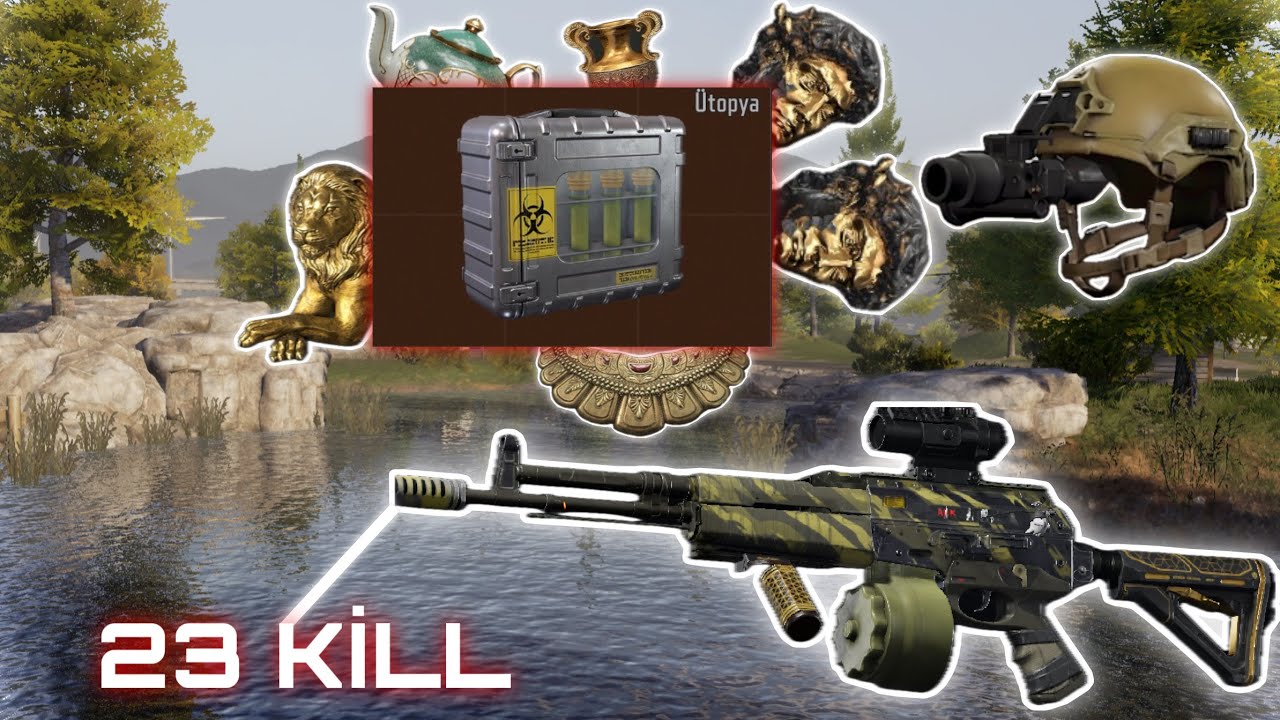 AEK + AP Hunting Red and Utopia lucky Day Farm80K | Arena Breakout ...