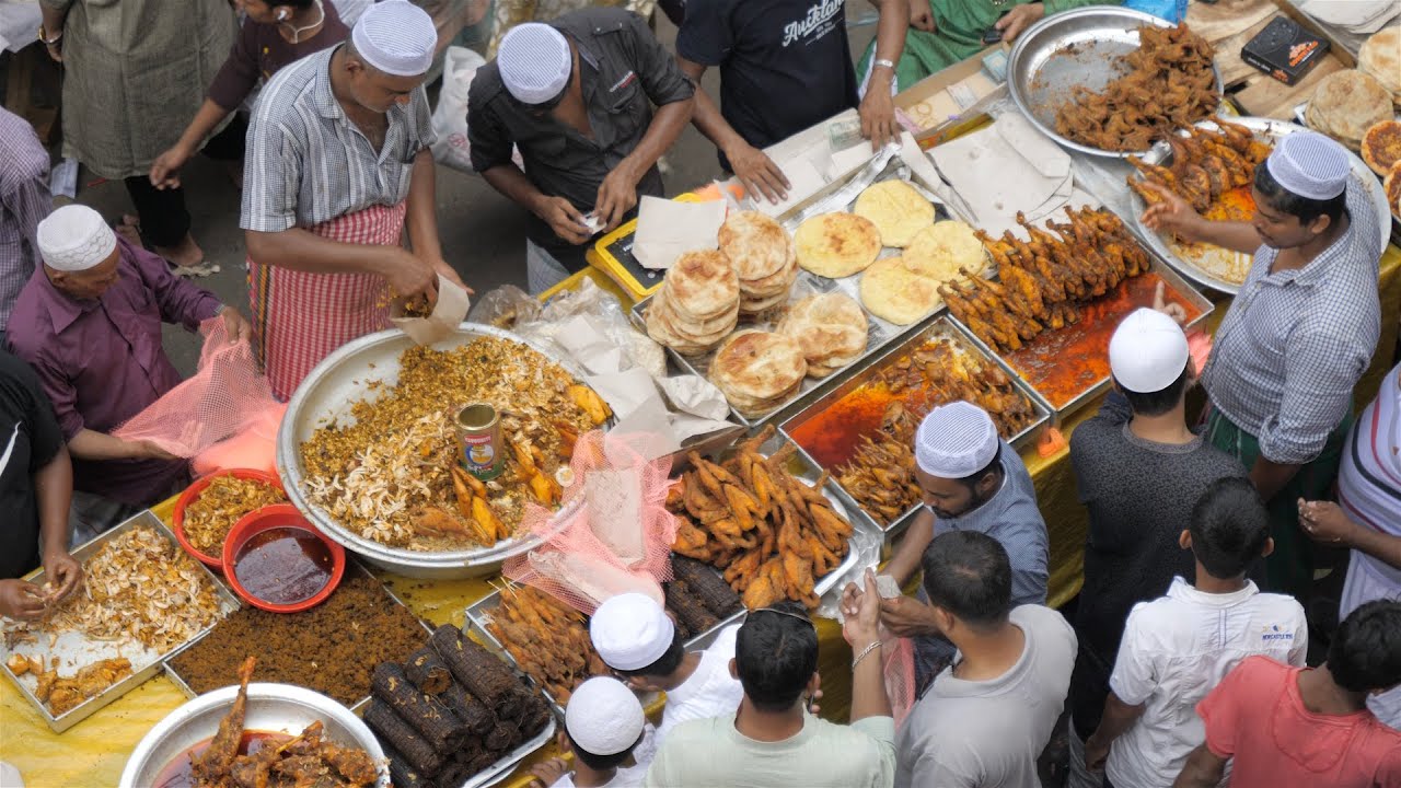 Biggest Iftar Food Market | Muslim Street Food | Halal Food Market ...