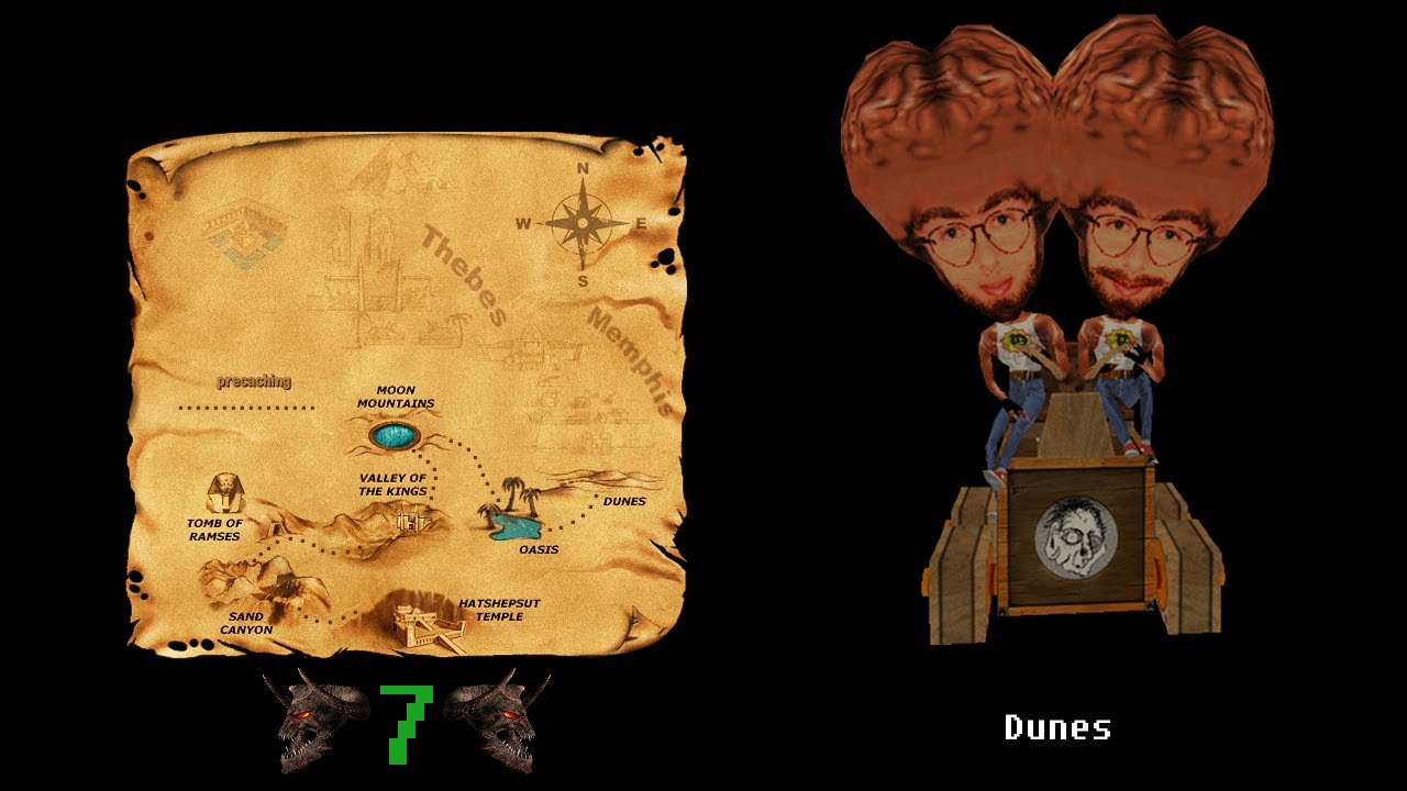 Serious Sam The First Encounter All Secrets - Dunes - YouTube