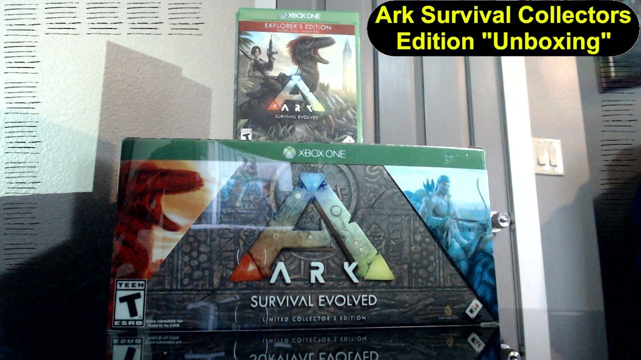 Ark Survival Collectors Edition "Unboxing" - YouTube