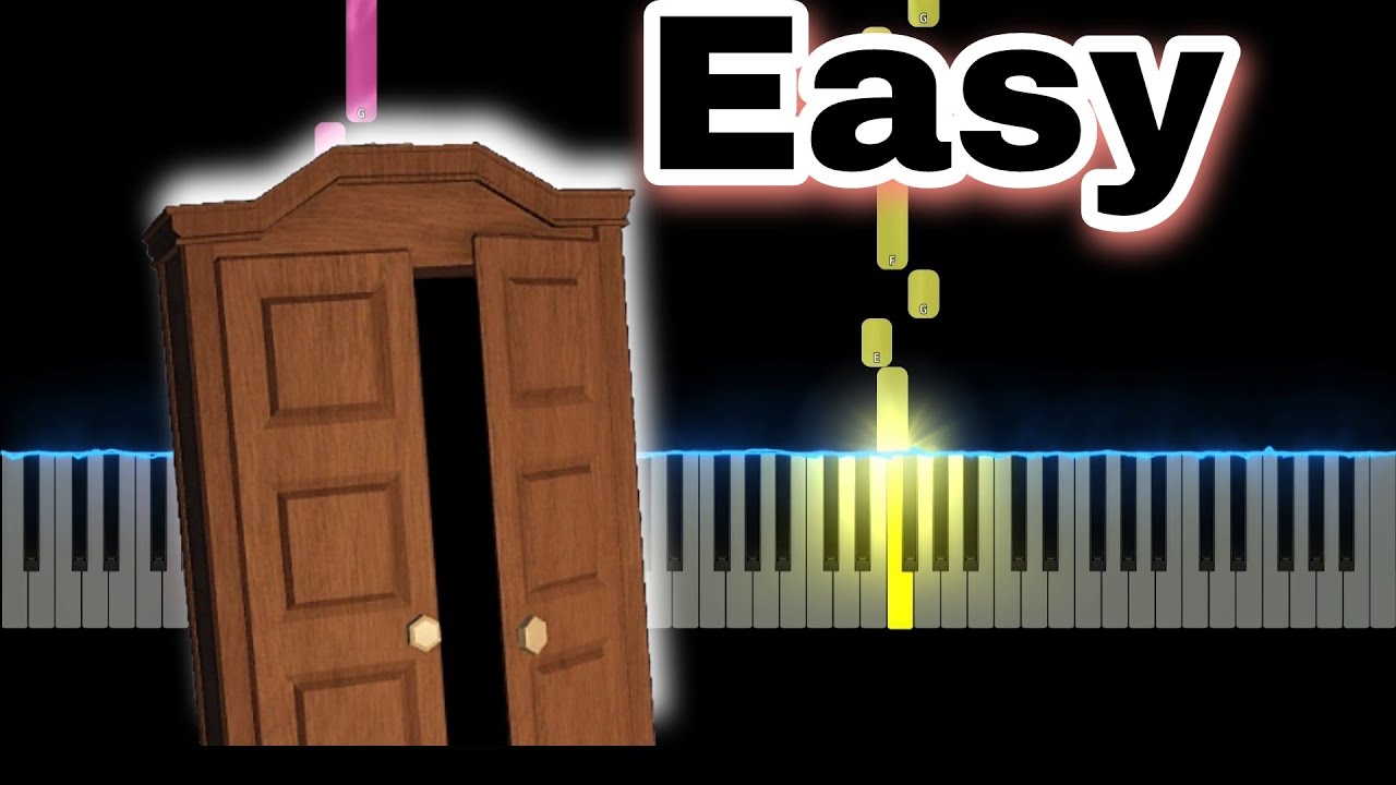 Roblox DOORS OST - Dawn Of The Doors (Easy Piano Tutorial) - YouTube