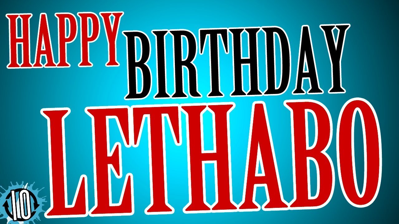 HAPPY BIRTHDAY LETHABO! 10 Hours Non Stop Music & Animation For Party ...