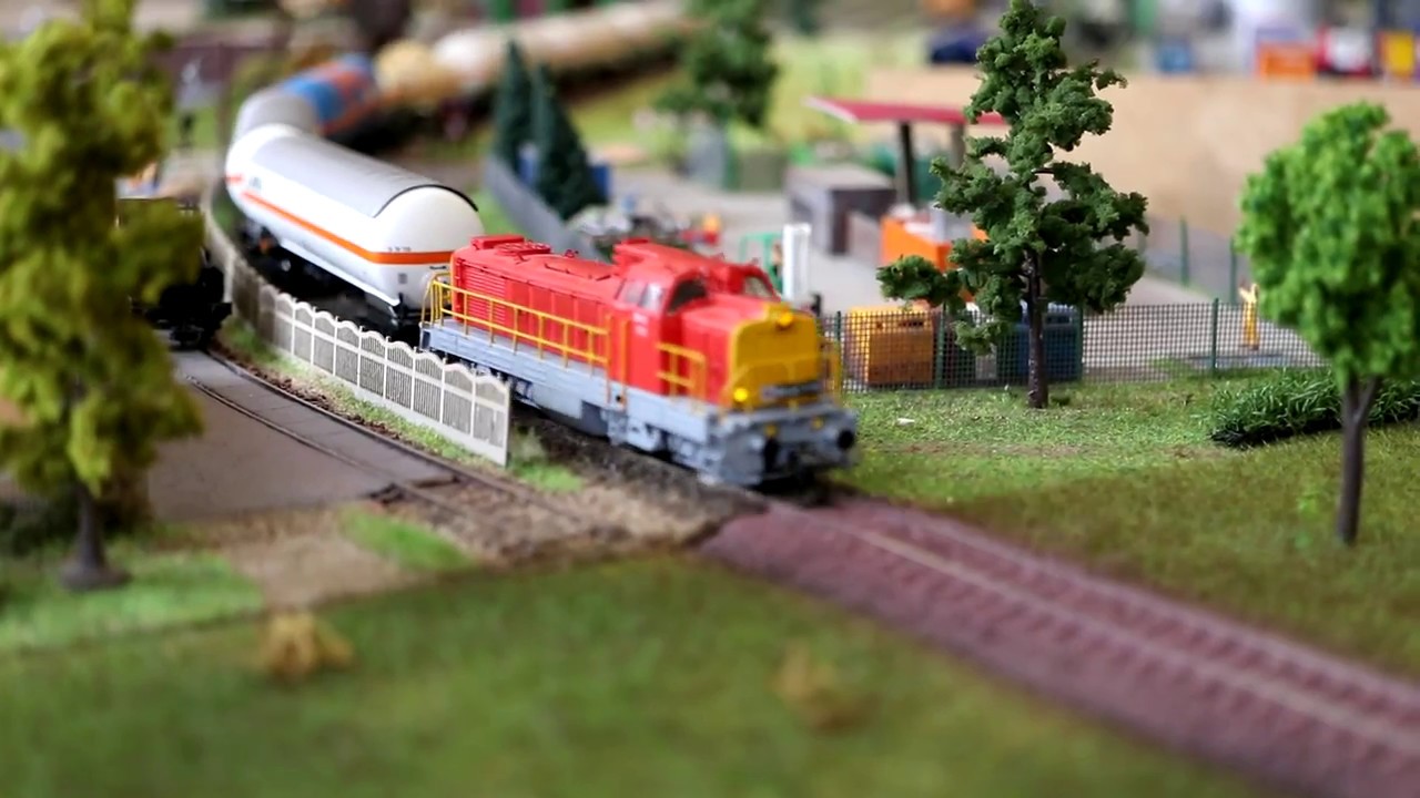 Vasútmodell bemutató Debrecenben - YouTube