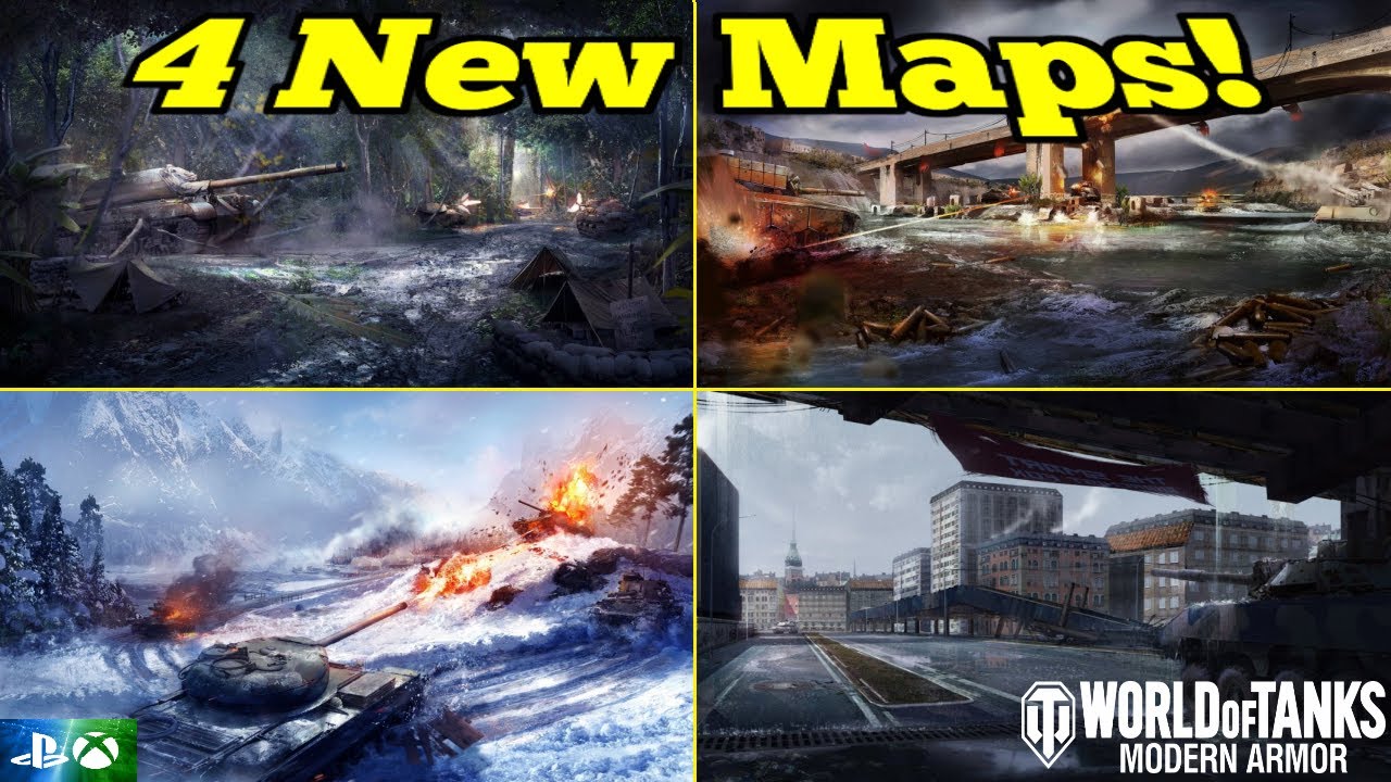 These New Maps Are Breathtaking! || World of Tanks: Modern Armor - YouTube