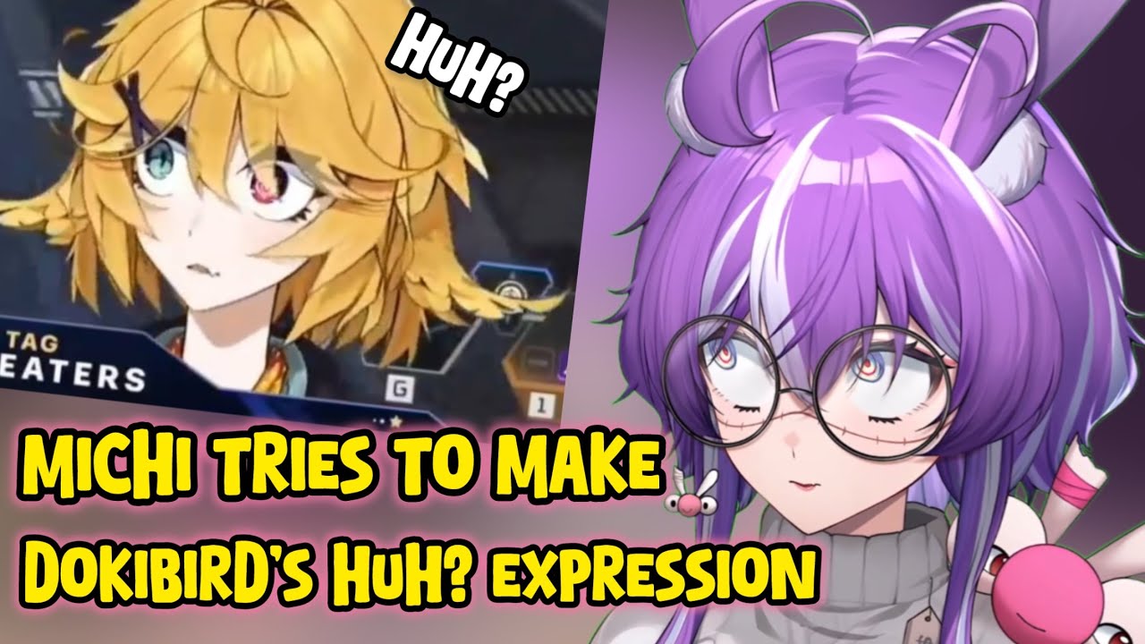 Michi tries to make a Dokibird’s Huh? Expression - YouTube