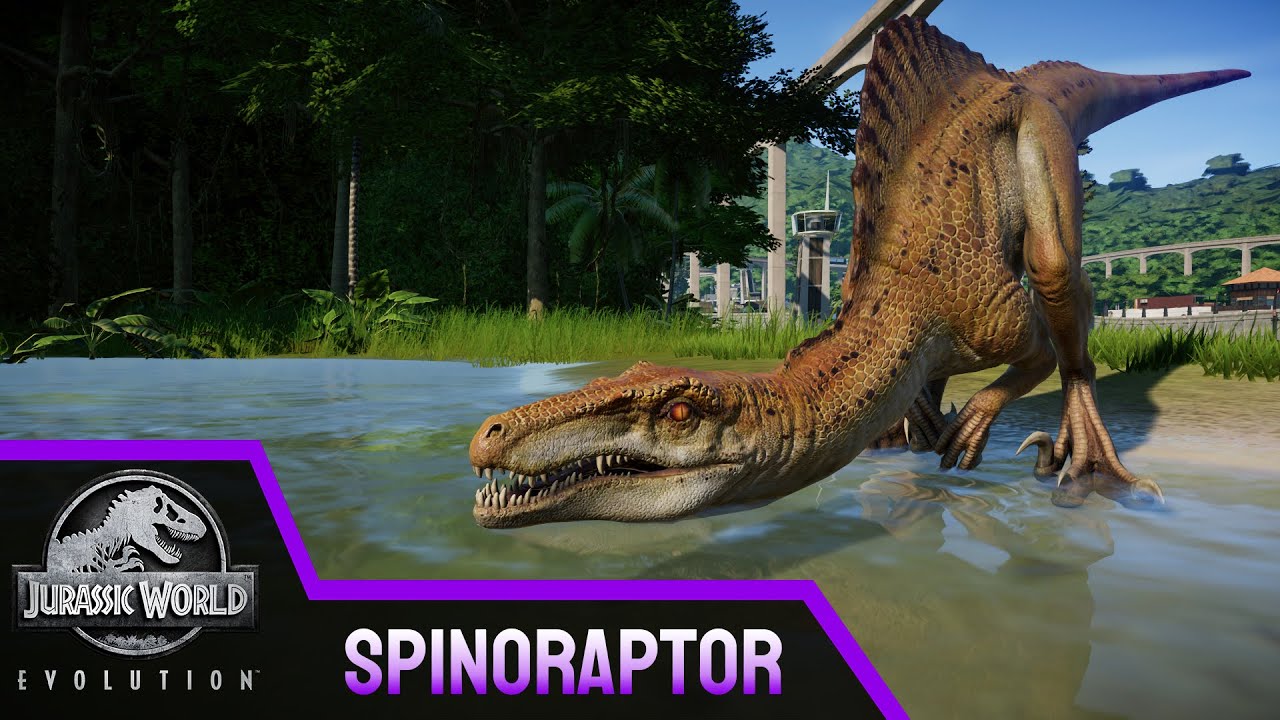 Spinoraptor Skin | Jurassic World Evolution - YouTube