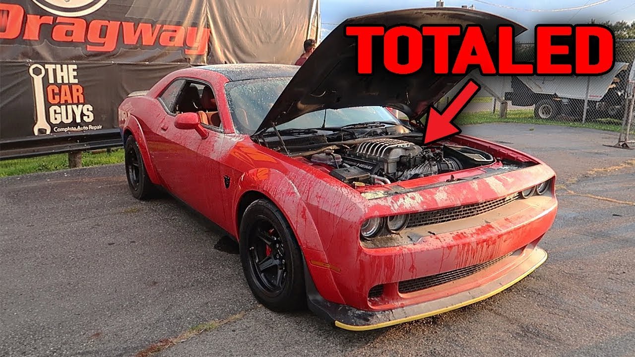 BURNED DOWN DODGE DEMON UPDATE! - YouTube