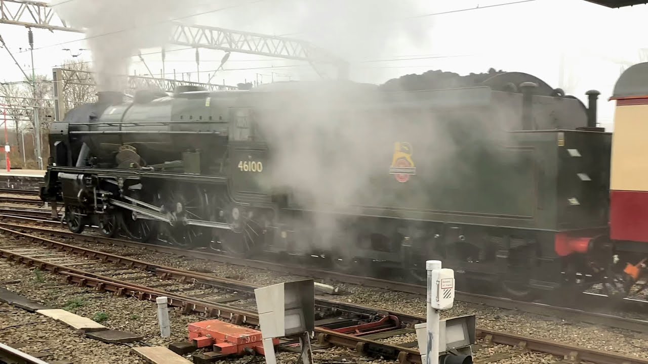 LSL Royal Scot Class departing Crewe - YouTube