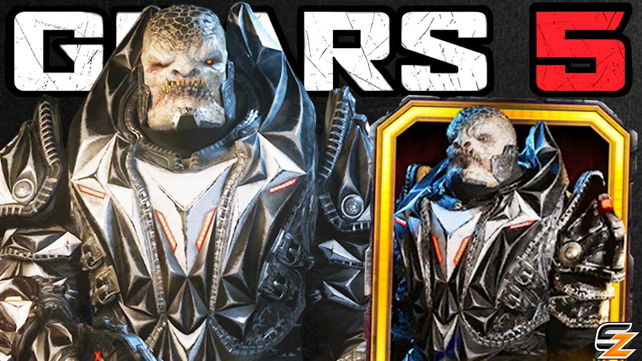 GEARS 5 Characters Gameplay - CHROME STEEL RAAM Character Skin ...