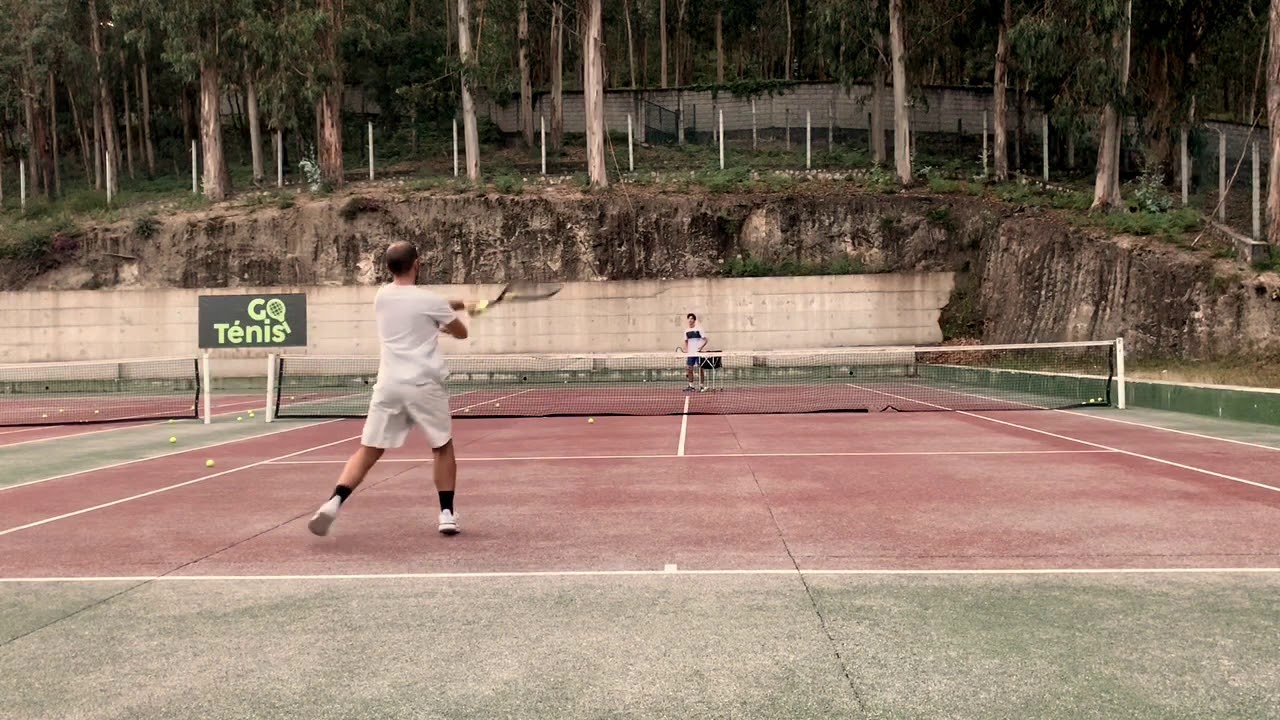 Tennis Forehand and Backhand - YouTube