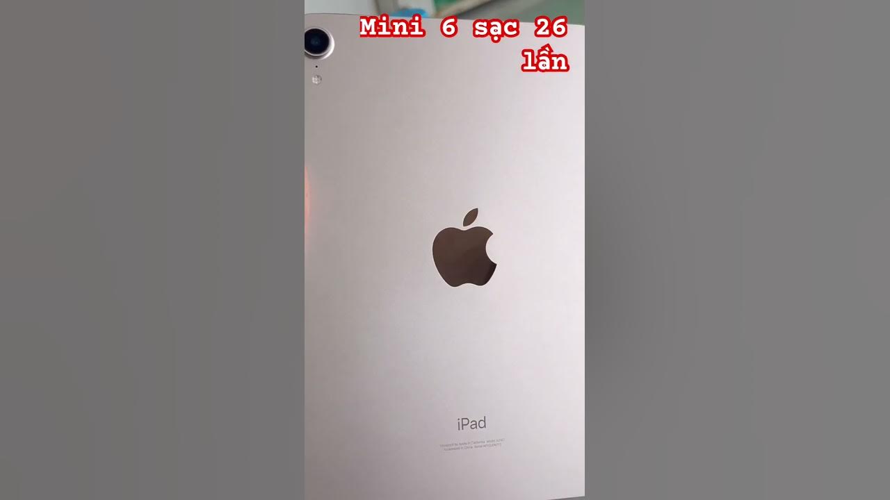 Mini 6 64G wifi sạc 26 lần @dienthoaivientin #dienthoaivientin #tragop #ipadmini6 - YouTube