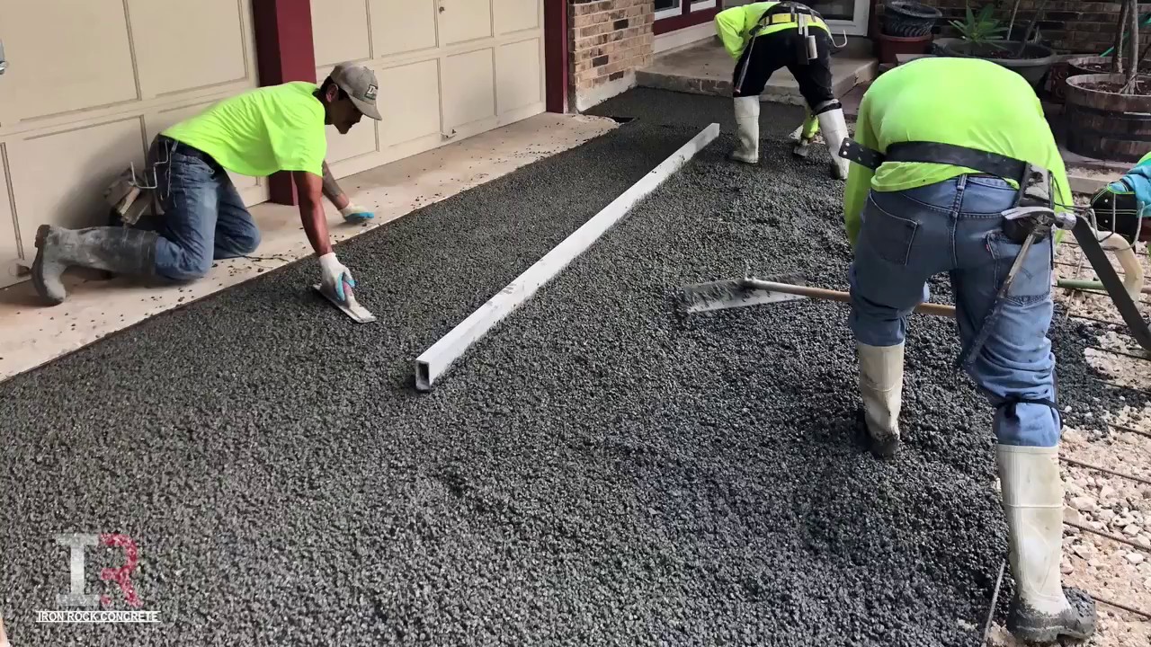 Pervious or Permeable Concrete San Antonio, TX - YouTube