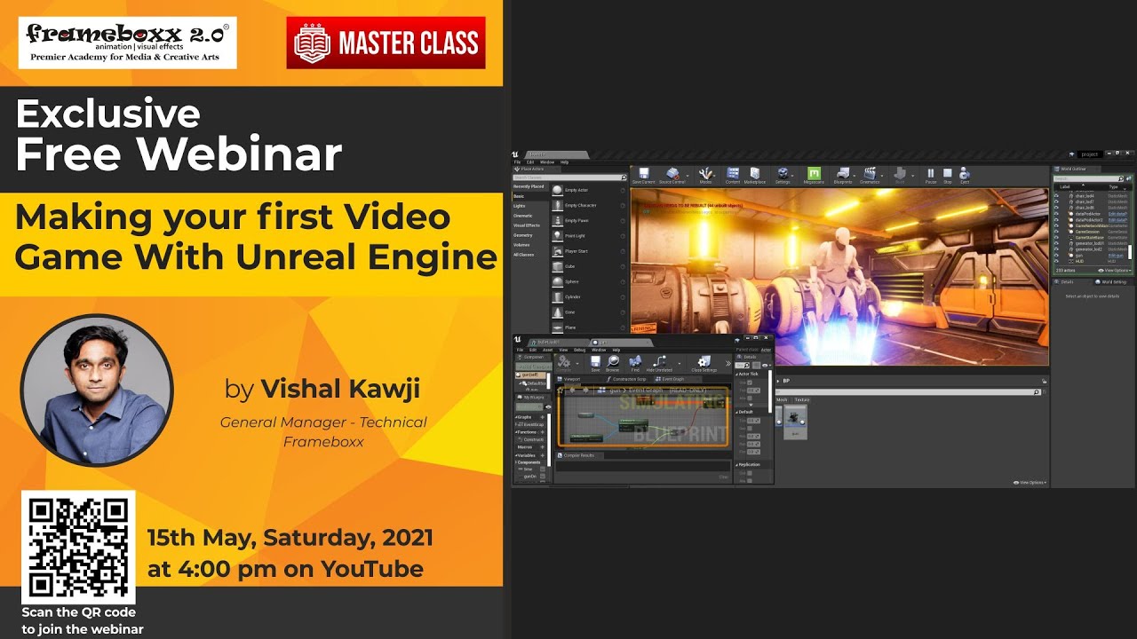 Master Class | Making your first Video game With Unreal Engine Part 1 ...