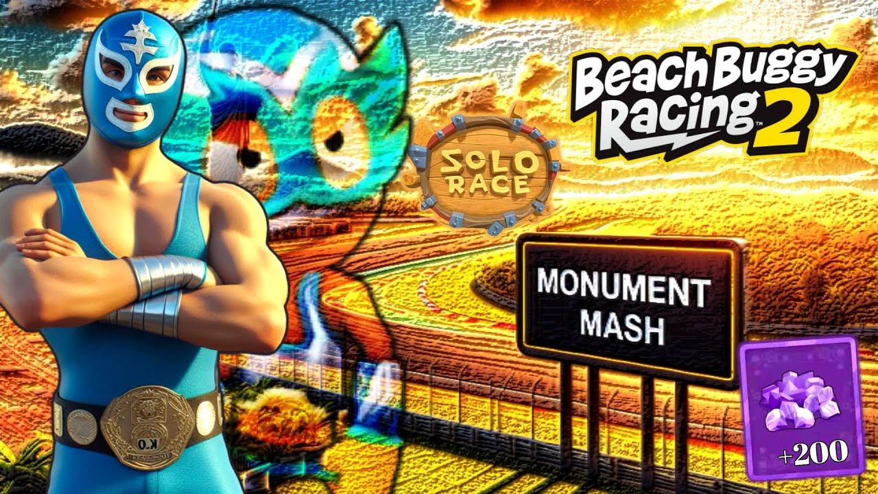 Monument Mash🗽🎭"Solo Race" |🏆 200 Gems + Heart Candy | El Zipo | (Beach ...