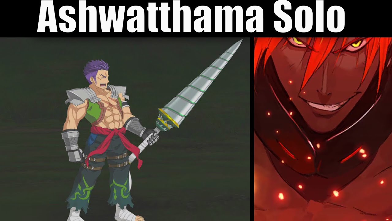 Fergus Advanced Quest - Ashwatthama Solo [FGO] - YouTube
