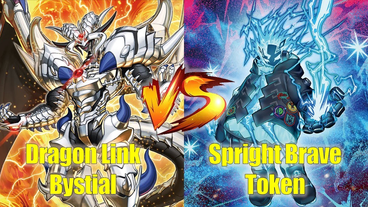 Dragon Link Bystial vs Spright Brave - Yu-Gi-Oh! TCG Locals - March ...