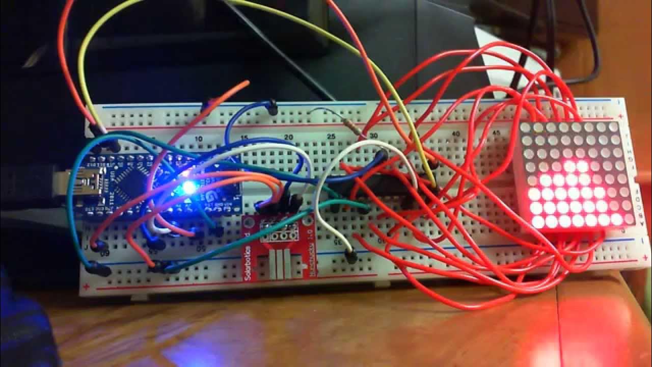 Arduino / Processing Spectrum Analyzer - YouTube