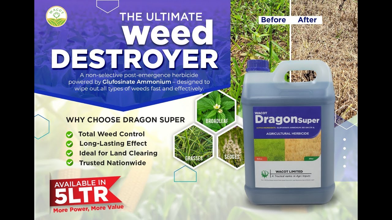 DragonSuper – The Ultimate Weed Terminator! - YouTube