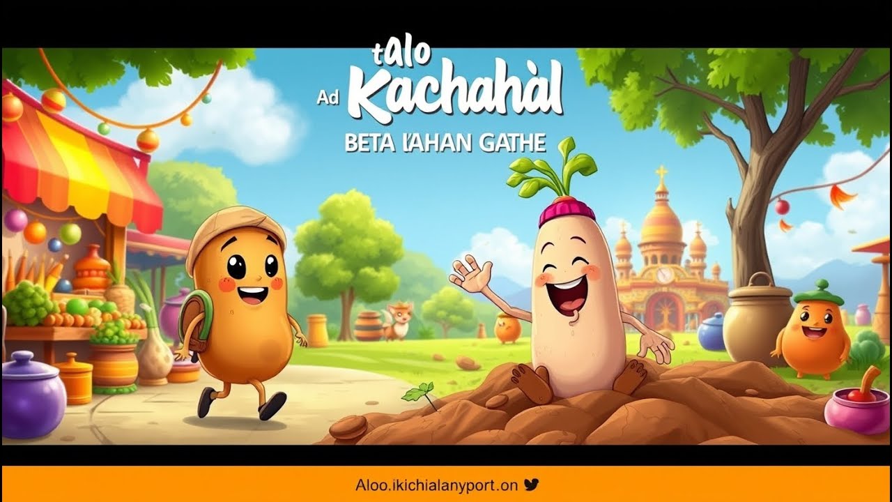 Aloo Kachaloo Beta Kahan Gaye The | Hindi Rhymes for Children - YouTube