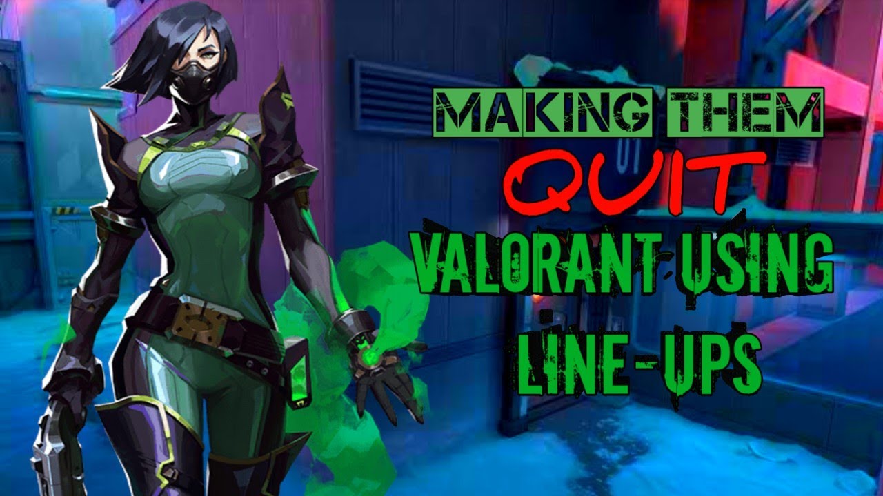 MAKING THEM QUIT VALORANT USING VIPER LINE UPS - YouTube