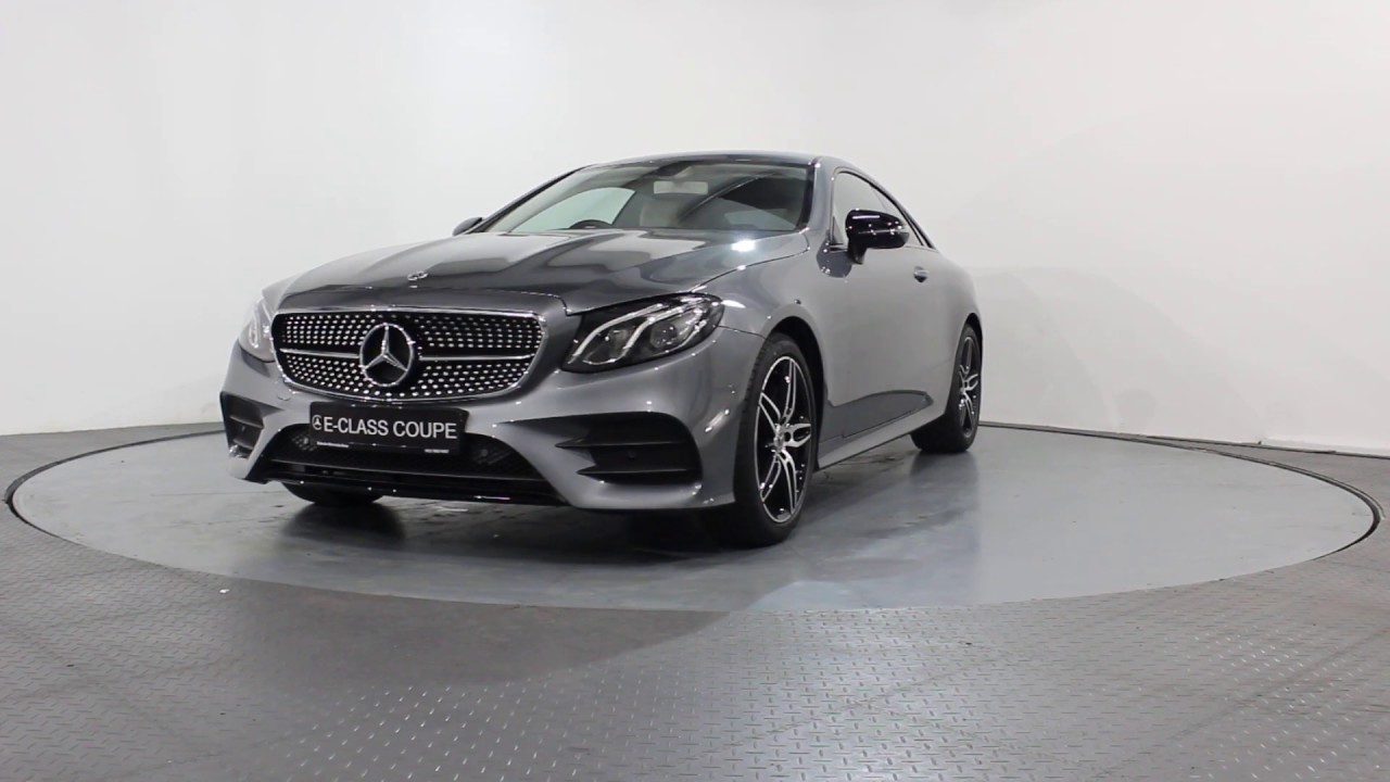 Mercedes Benz E220D AMG Line - YouTube