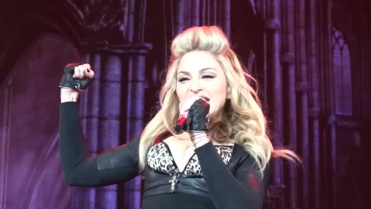 Madonna "Girl Gone Wild" live @ MDNA Tour Xcel Center in St Paul, MN 11 ...