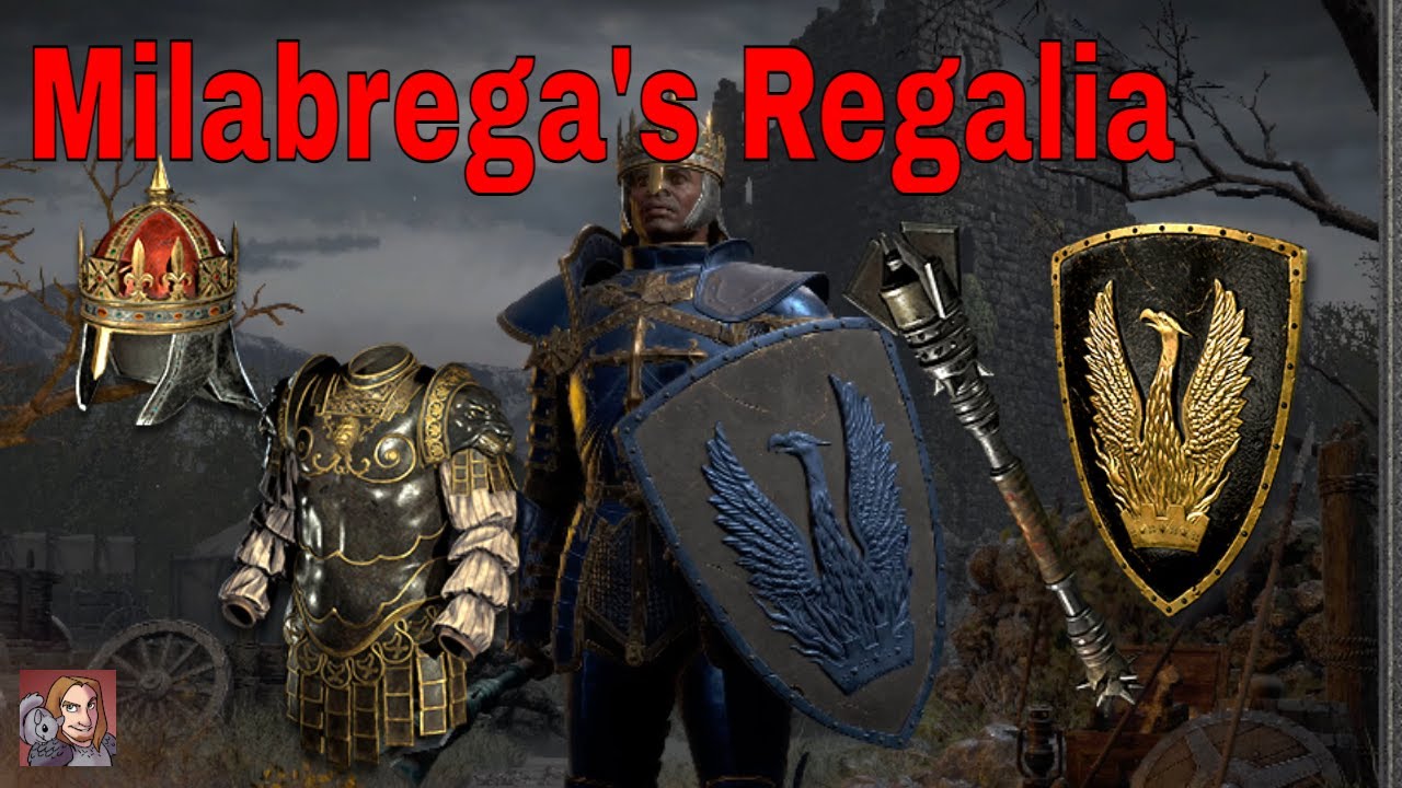 D2R Upgraded Sets - Milabrega's Regalia (4 Piece Set) - YouTube