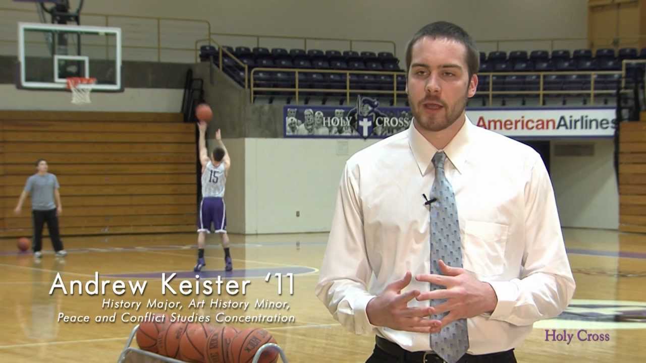 Holy Cross Senior Spotlight: Andrew Keister - YouTube