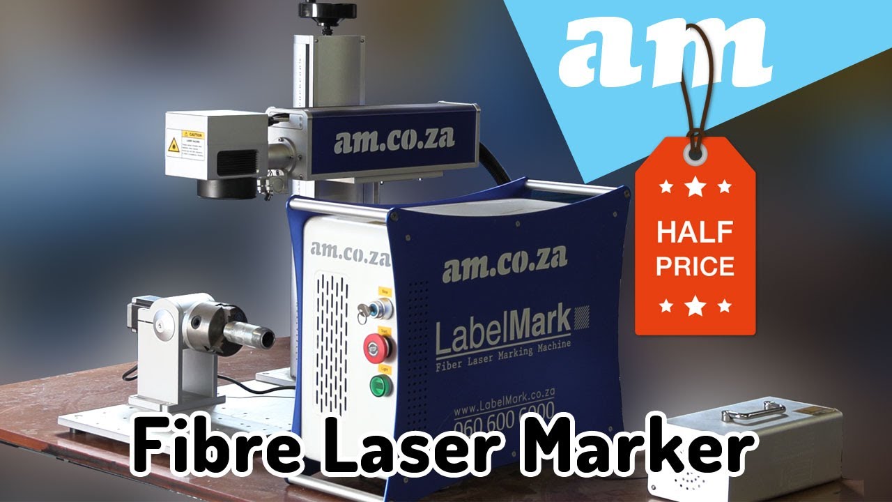 New LabelMark Fibre Laser Marking Machine with Native Rotary Unit ...