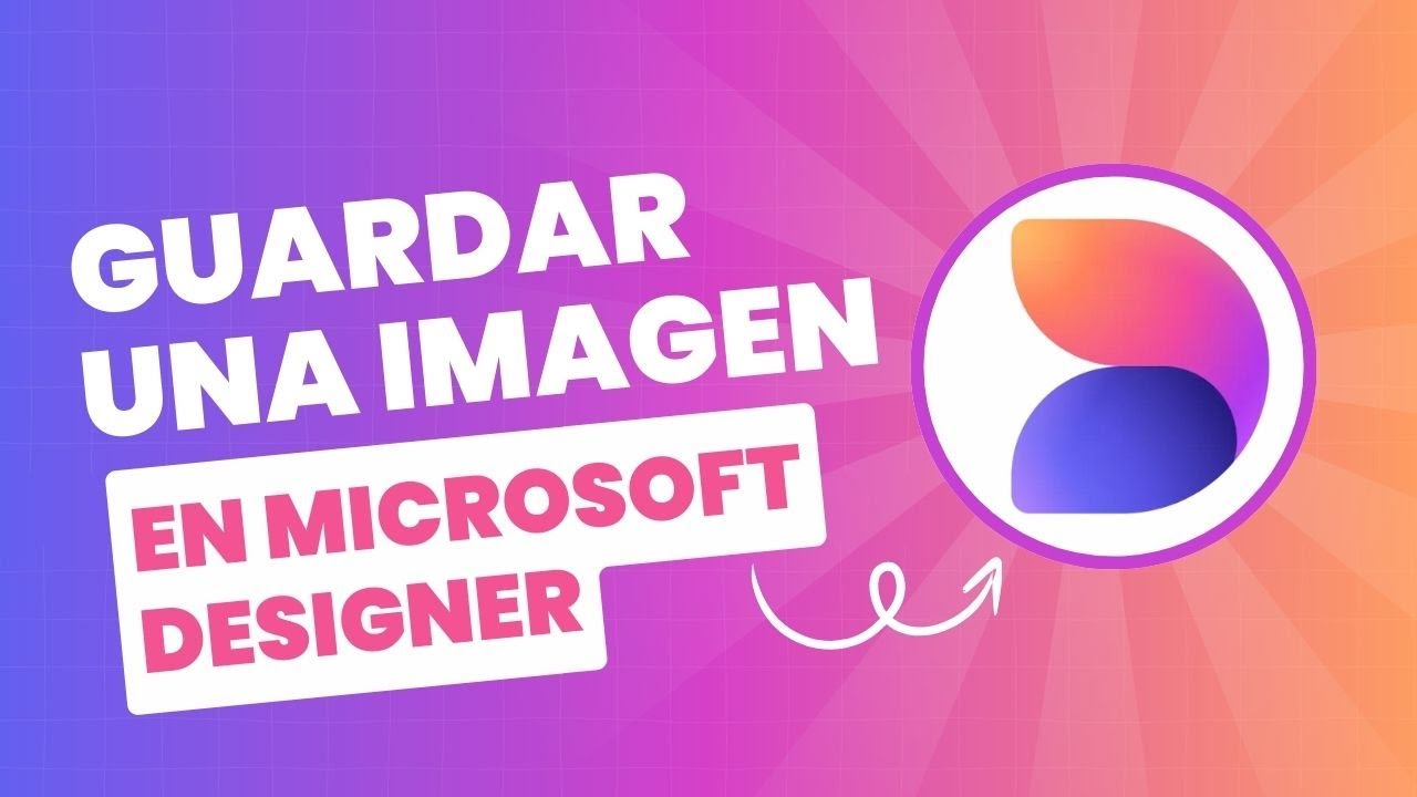 Cómo guardar una imagen en Microsoft Designer - YouTube