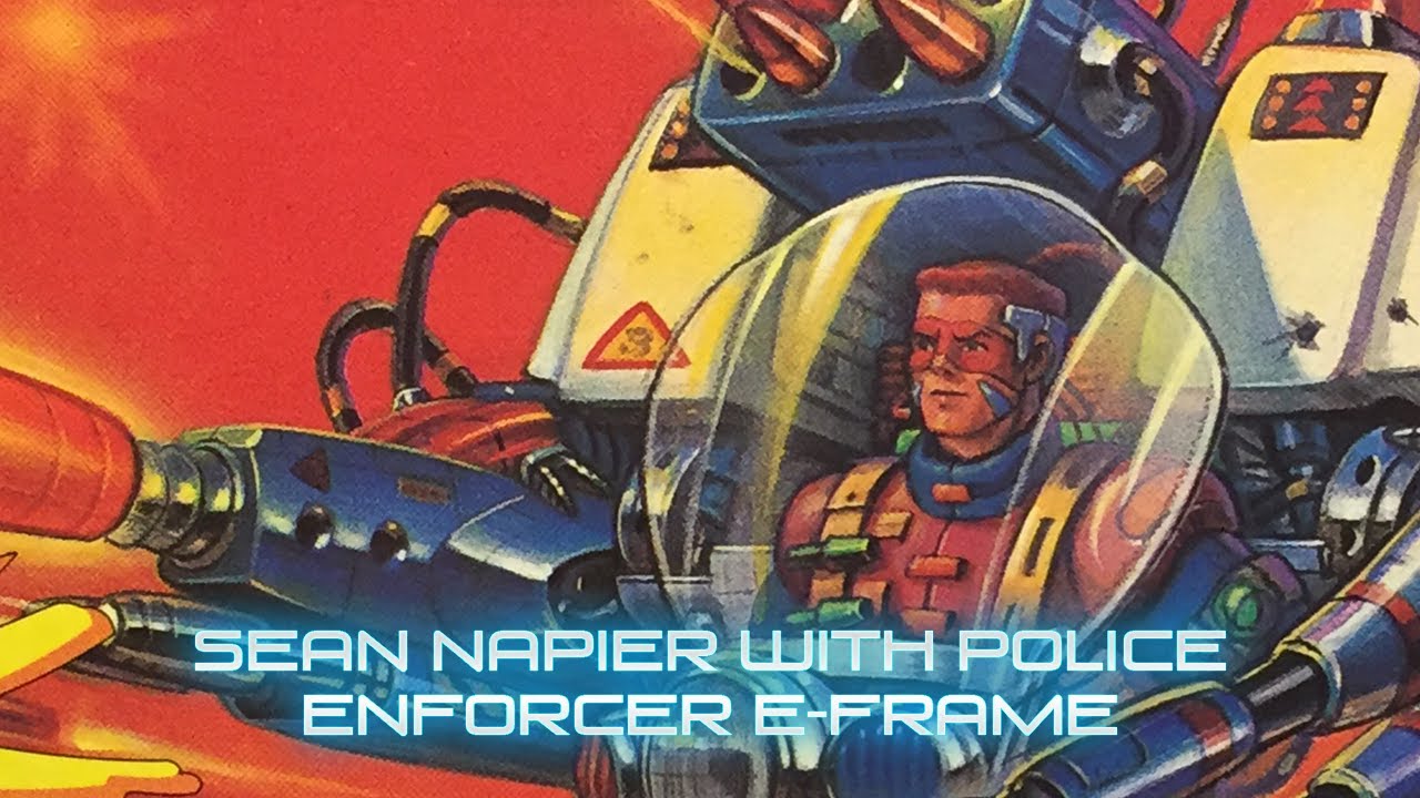 Sean Napier with Police Enforcer E-frame - YouTube