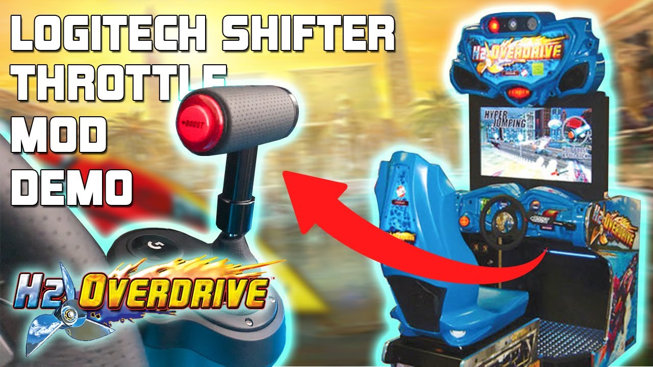 Logitech Shifter Throttle Mod for PC Demo (Multicade & Arcade 1Up ...