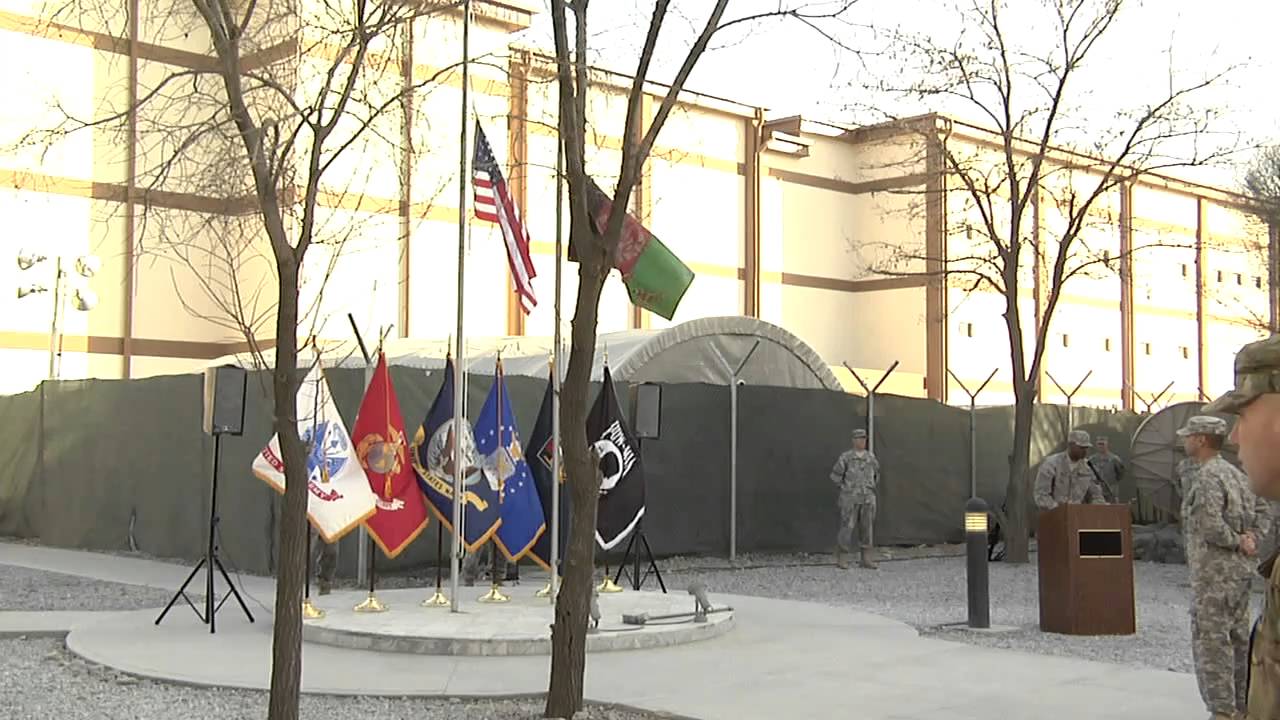 USFOR-A Patch Ceremony - YouTube