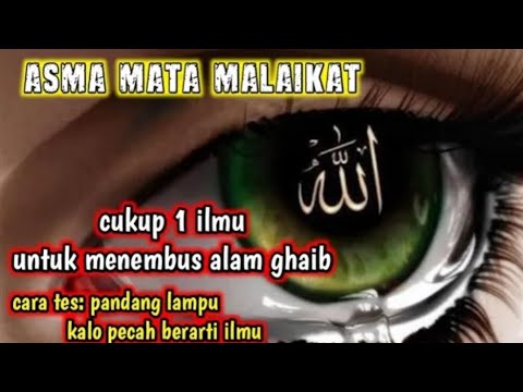 ILMU KHODAM MATA MALAIKAT