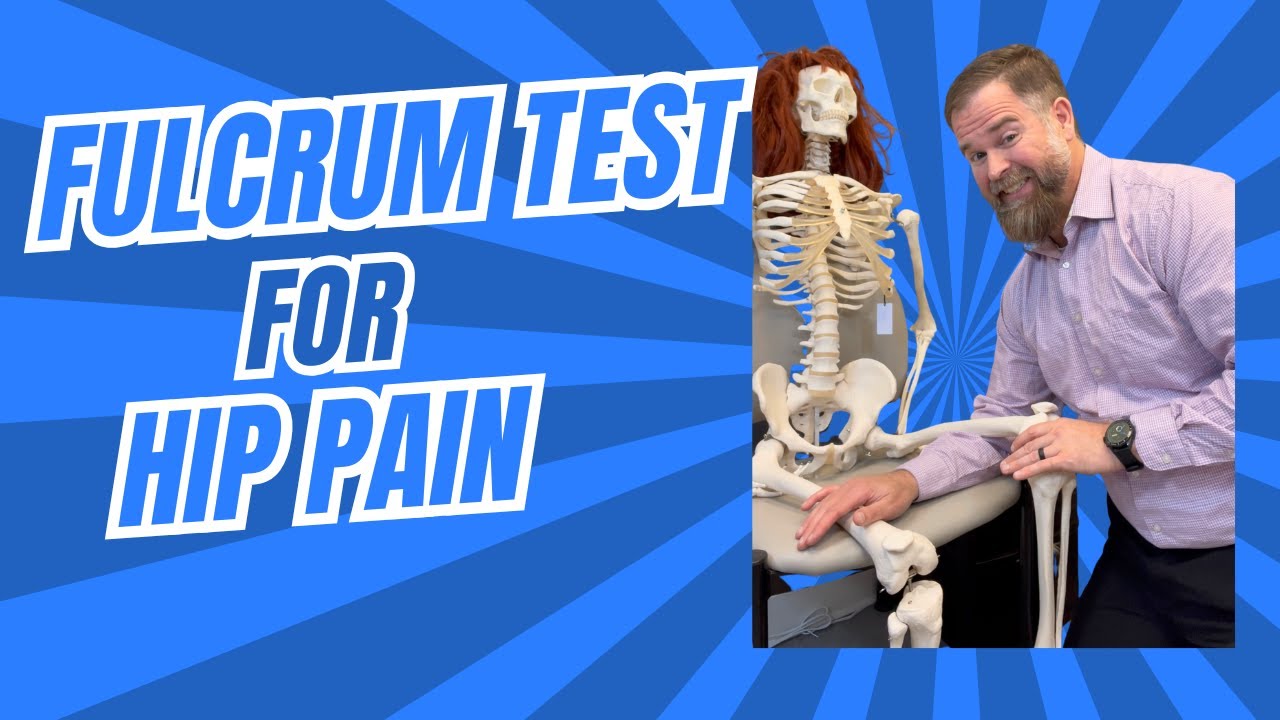 Fulcrum Test for Hip Pain - YouTube