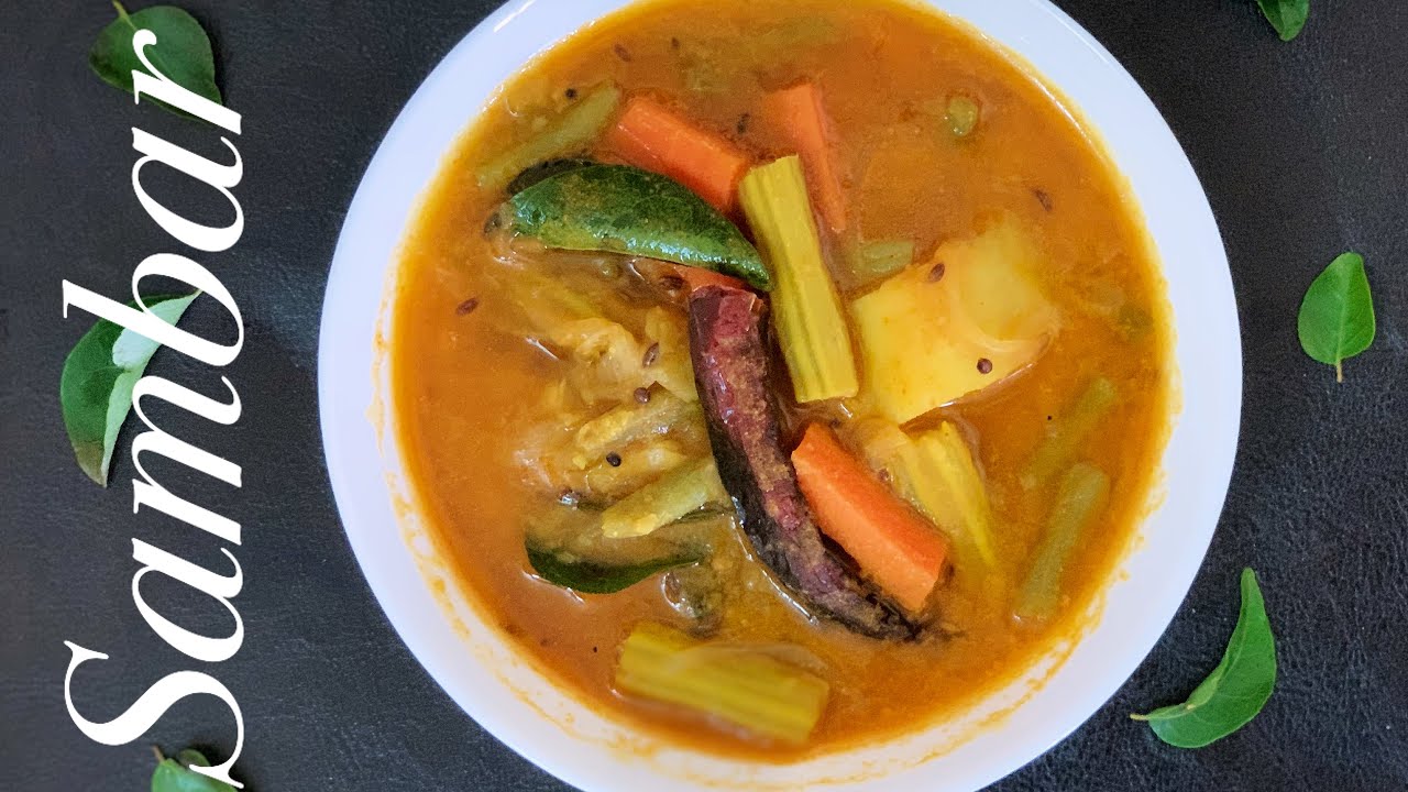 Sambar recipe| mixed vegetable sambar| instant sambar recipe| ಸಾಂಬರ್ ...