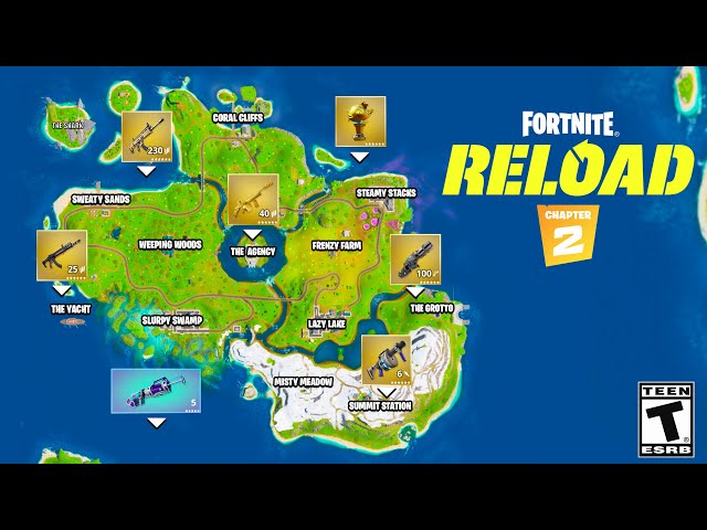 Fortnite Map Season 2 Fortnite Returns With The Launch Of A New Map