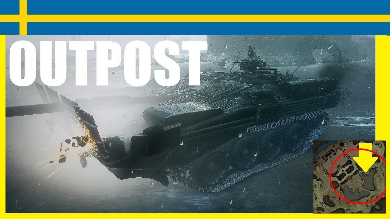 STRV 103B ~ #WoT ~ 🗺️ Outpost Map ~ World of Tanks - YouTube