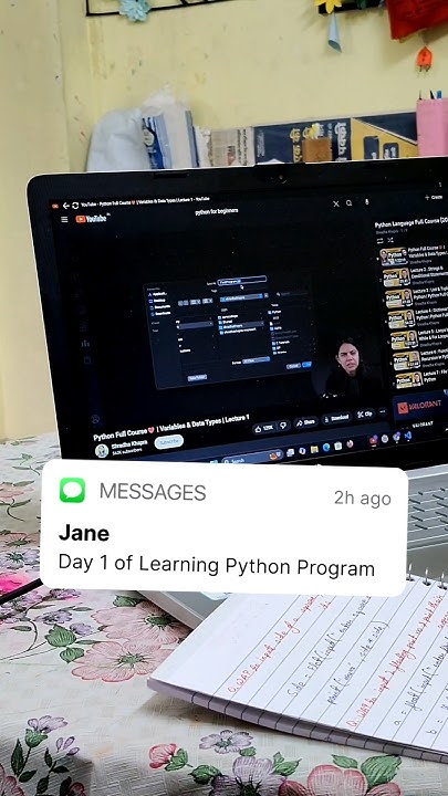 Day 1/10 of Learning Python Programming 🥵 || #shorts #viral - YouTube