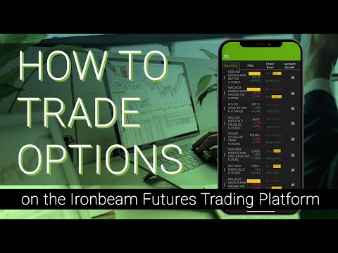 How To Trade Options on the Ironbeam Futures Trading Platform