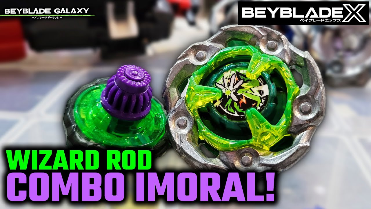 WIZARD ROD 3-60L é imoral [Beyblade X ベイブレードX] - YouTube