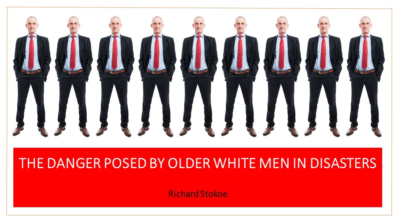 The danger posed by older white men in disasters like Covid - YouTube