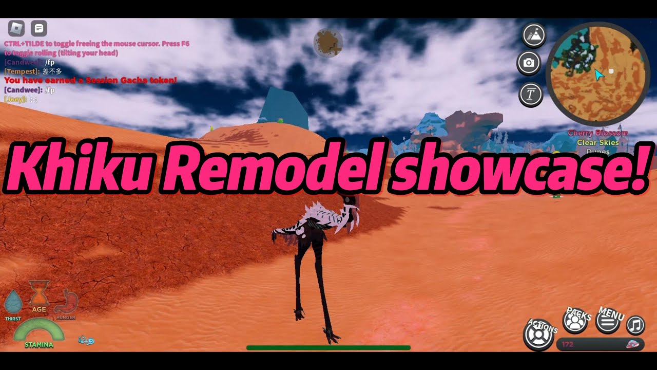 Showcasing the Khiku Remodel! Creatures of Sonaria - YouTube