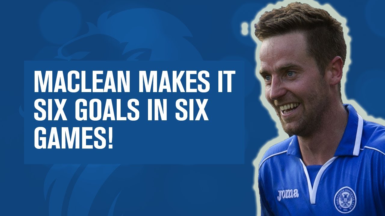 Steven MacLean scores 6th goal in 6 games - months apart! - YouTube