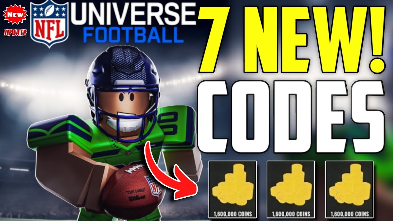 ⚠️ MARCH⚡CODES⚠️NFL UNIVERSE FOOTBALL ROBLOX CODES 2025 - NFL UNIVERSE ...