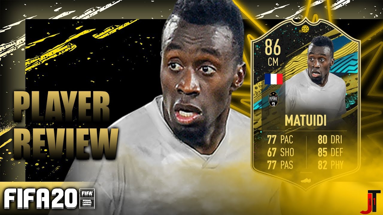 FIFA 20 TOTW MOMENT MATUIDI 86 PLAYER REVIEW - YouTube