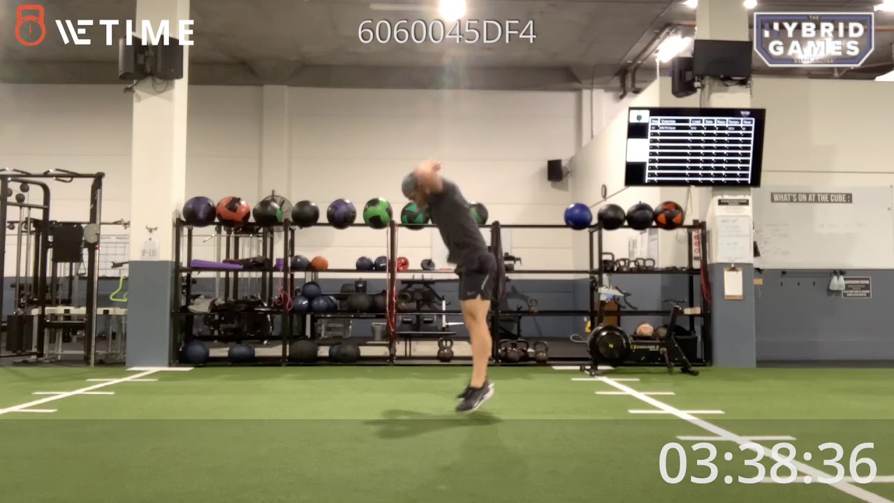 The Hybrid Games Workout Two Step Back - Josh Hilliard - YouTube